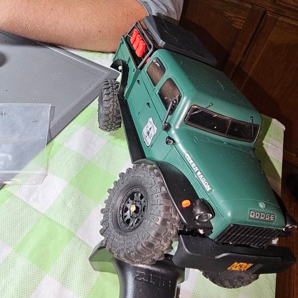 1/18 Crawler Pick-up Bed Cover compatible With Traxxas Trx-4m Ford F ...