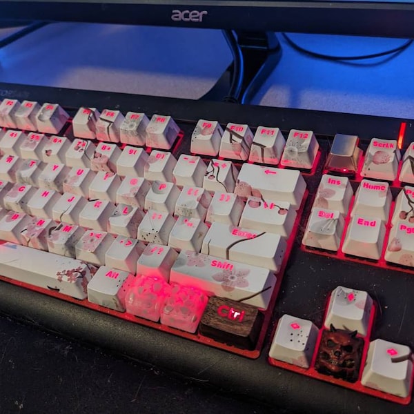 Valorant Engraved Solid Steel Artisan Gold Silver Metal Keycap Cherry ...