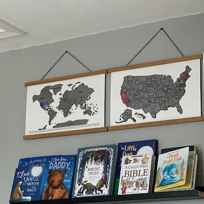 World Scratch off Map, World Map, Travel Map, Scratch off World Map ...