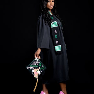 Pinkie Pearl and Educated Pretty Girls Grad Cap Topper, AKA Graduation ...