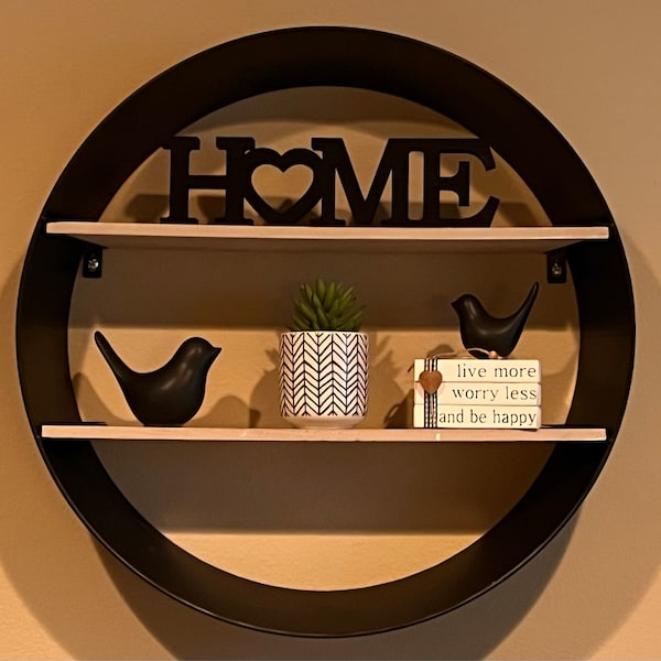 Farmhouse Mini Wood Book Stack/ Live More/ Worry Less/ Book Bundle ...