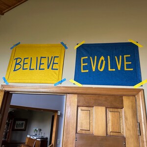 Custom Pennant Flag Personalized Mini Pennant Name Sign Baby Shower ...