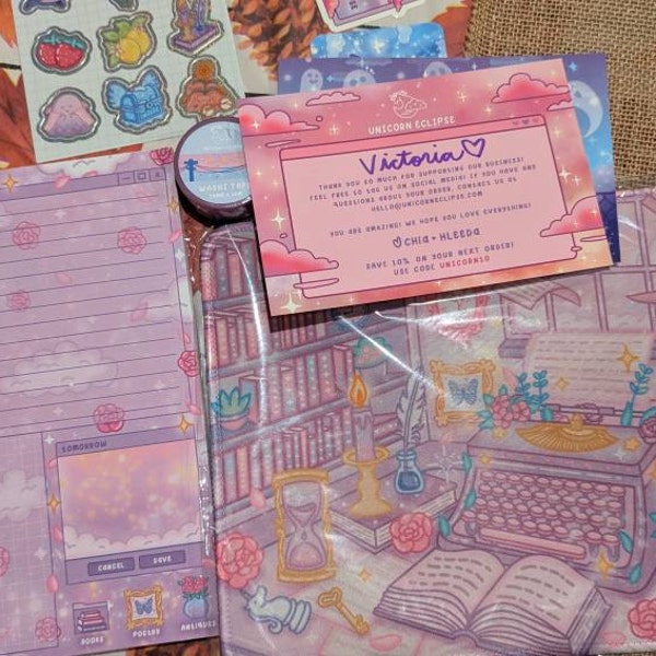 Botanical Bliss Aesthetic Cute Sticker Sheet - Etsy