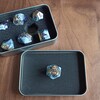 Purple Turtle Dice Set, Transparent With Light Purple Turtle Inside ...
