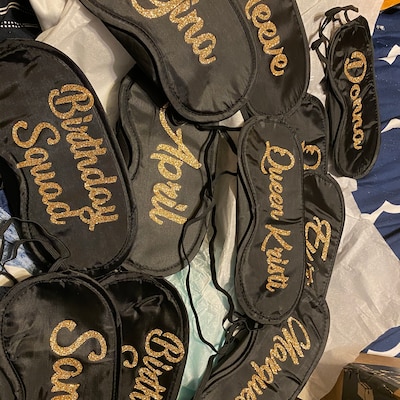 Slumber Party Sleep Eye Mask Bachelorette Sleep Eye Mask - Etsy