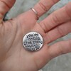 Personalized Coin Metal Token/ Custom Medallion Lucky Charm Stone ...