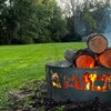 Whitetail Fire Ring Extra Tall, 16" Tall, Heavy Duty, Gift for Nature ...