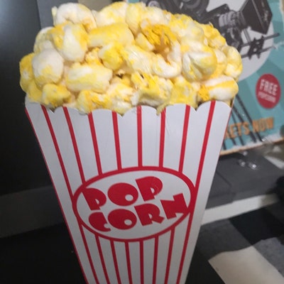 Faux Popcorn, Popcorn, Faux Treats, Fake Popcorn, Popcorn Decor, Wreath ...