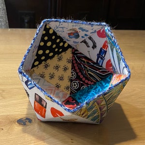 PDF Pattern the Hedron Bowl english Paper Piecing - Etsy Australia