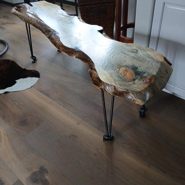 Heavy Duty 1" Rebar Coffee Table Leg Set of 2 -coffee Table Legs, Metal ...