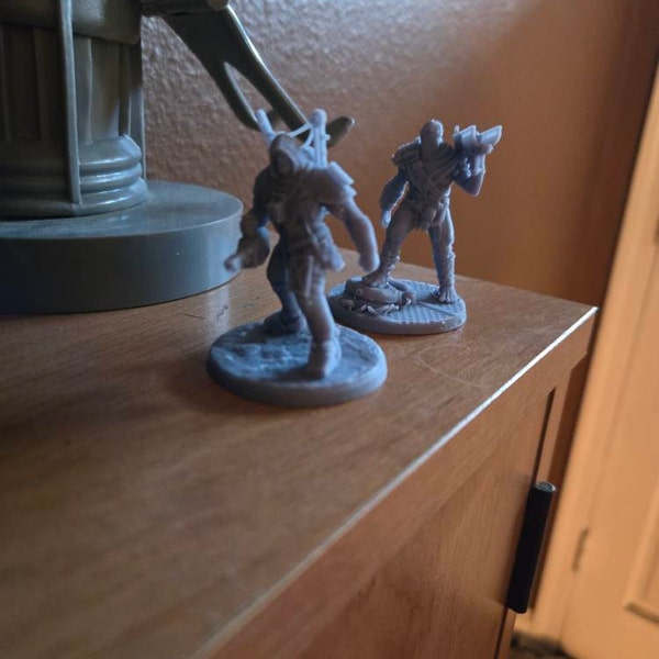 The Atomic Unity Bundle - Post Apocalyptic Inspired - Miniature Set - Resin 3D Printed ...