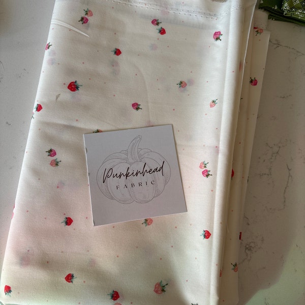 Berry Drizzle From Haven by Art Gallery Fabrics Strawberry Cotton ...