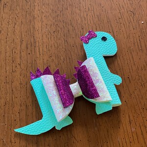 Bronto Dinosaur Bow SVG Dino Bow SVG Dino Party Fun Bow Svg - Etsy