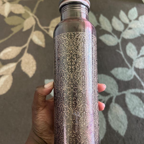 Indian Serving Bowl Copper Stainless Steel Hammered Karahi Indian ...