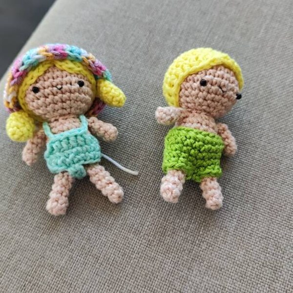 Tiny People Amigurumi Pattern. Pdf Crochet Pattern - Etsy