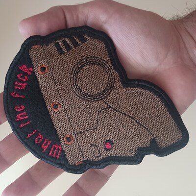 They/them Causing May/hem Pronoun Patch, Non-binary Personal Pronouns ...