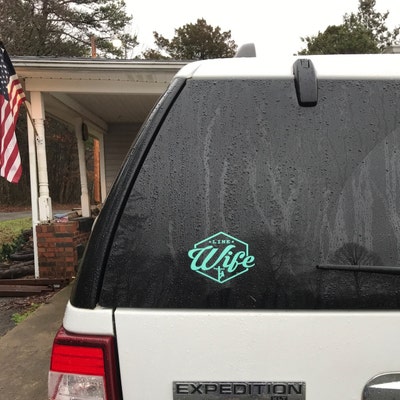 Line Wife Decal Linewife Decal Lineman Wife Decal Journeyman Lineman ...