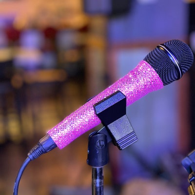 MICROPHONE COVER SKINS metallic for Cordless Microphones - Etsy