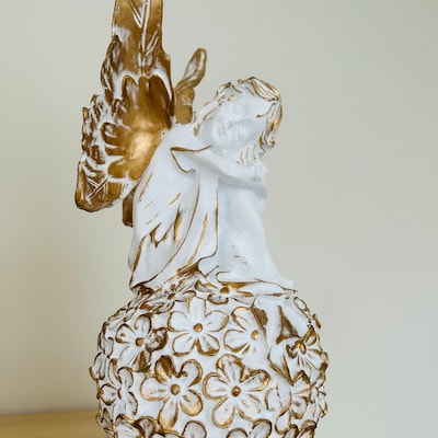 Large Black Gold David Sculpture Statue Leaf Decorated David - Etsy