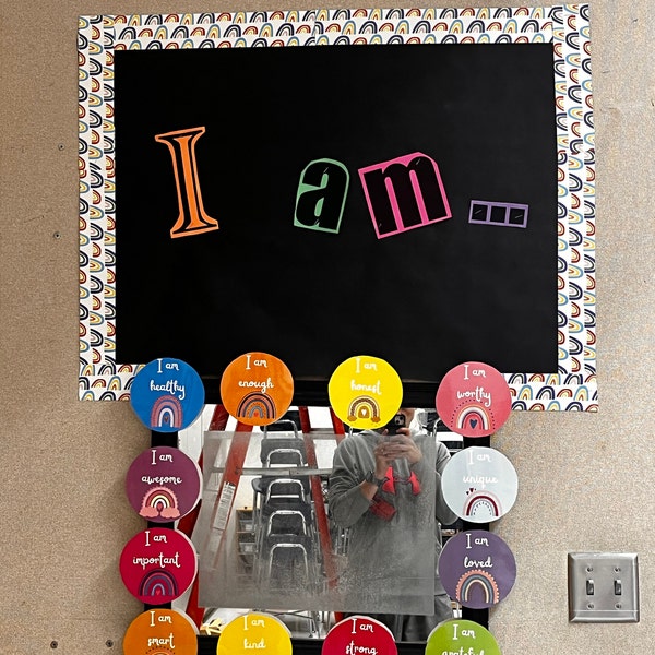 Color Poster | Classroom Display | Rainbow Design| Preschool and ...