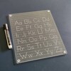 Acrylic ABC Dry Erase Letter Tracing Board Kids Homeschool - Alphabet ...