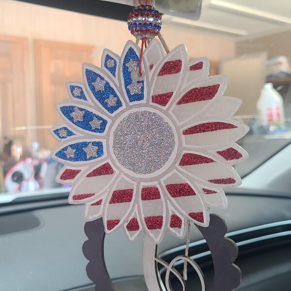 Flirty Flower Car Freshie, Car Freshy, Car Air Freshener, Car Candle ...