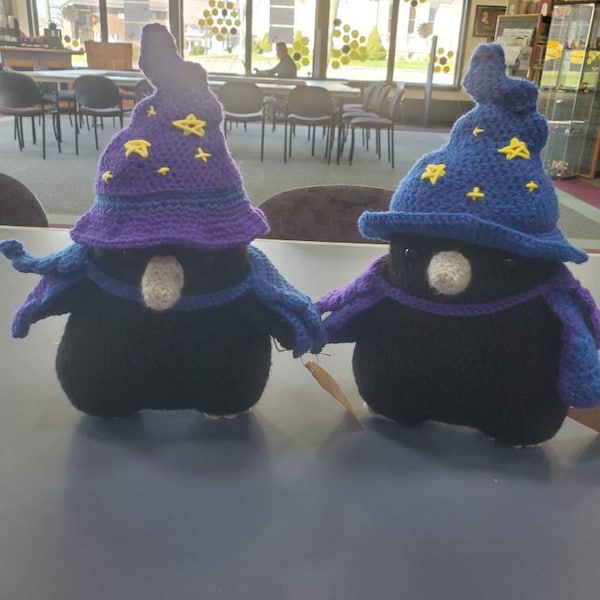 Wizard Crow, Witch Owl, Crochet PDF Pattern Bundle, Raven, Bird ...
