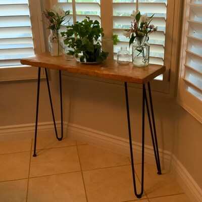 Handmade Entryway Console Table Rustic Country Farmhouse Real ...