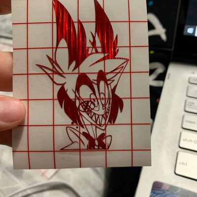 Hazbin Hotel Alastor Decal - Etsy