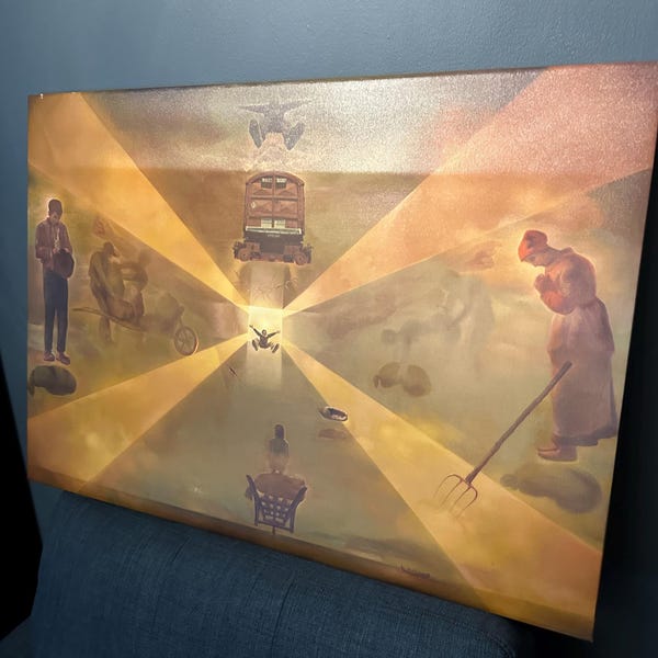 Set of 3 Gustav Klimt Canvas Art Green Art,gustav Klim Poster Gallery ...