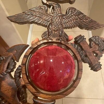 E.G.A. Globe Shadowbox - Etsy