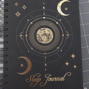 The Magician Notebook Magical Bullet Journal Custle Gold - Etsy