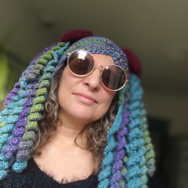Gas Mask Gone Twisted Crochet PATTERN this is a Pattern, Not a Finished ...