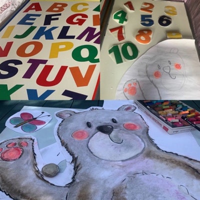 Alphabet Wall Decals, Rainbow Decals, ABC Alphabet Stickers, Nursery ...