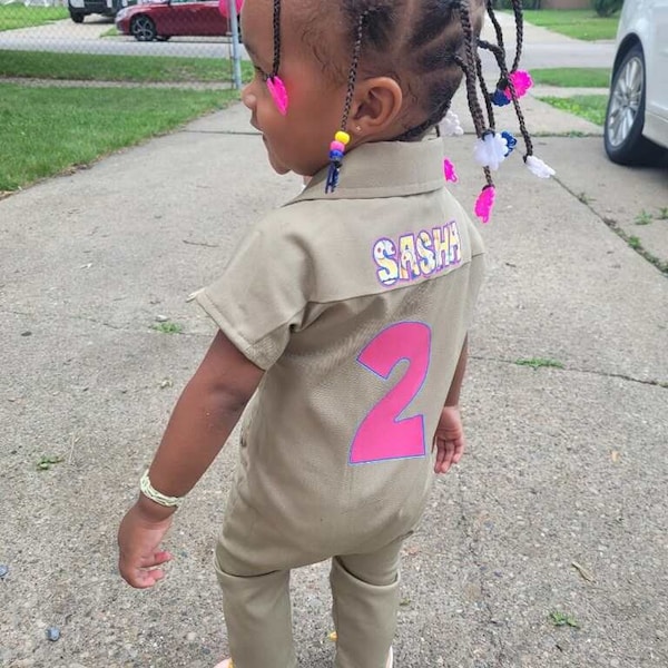 BLANK Custom Made Dickie Baby/toddler Jumpsuit (sizes Newborn - 5 Year ...