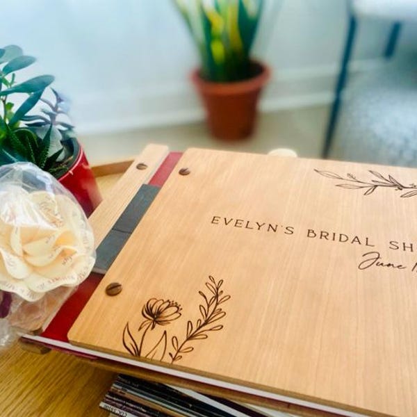 Letters to the Bride, Book Bridal Shower Gift From Bridal Party to ...