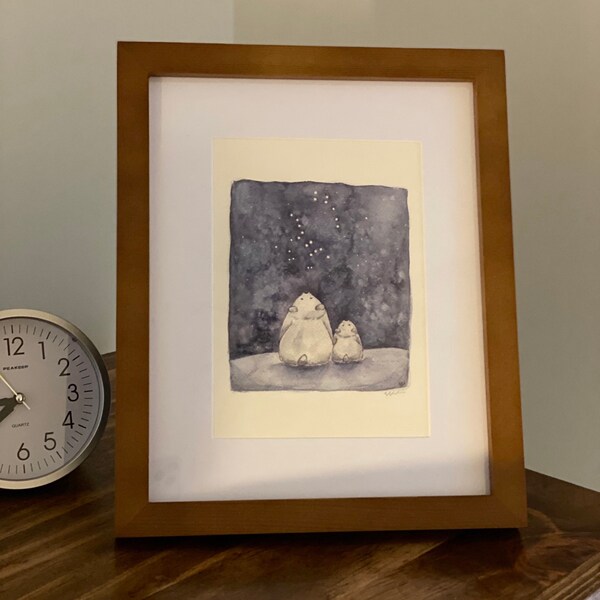 Ursa the Bears | Watercolor Painting. Ursa Major. Ursa Minor. Bear Art ...