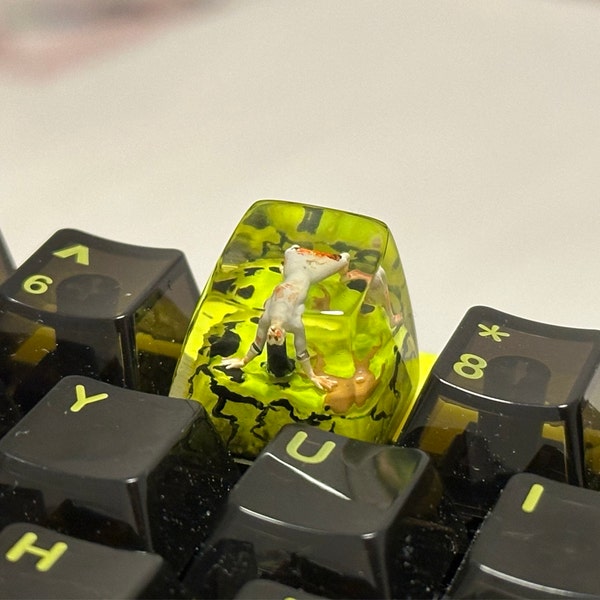 Female Ghost Keycap, Halloween Keycaps, Ghost Keycap, Horror Keycaps ...