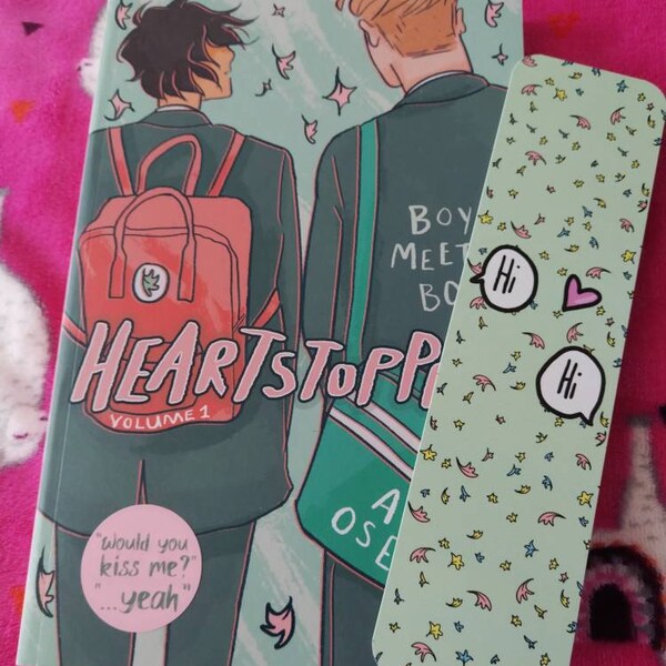 Heartstopper, Bookmark// Heartstopper Gift, Nick and Charlie, Alice ...
