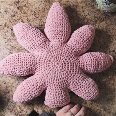 Crochet Pattern Weed Leaf Pillow Weed Leaf Crochet Pattern Cannabis ...