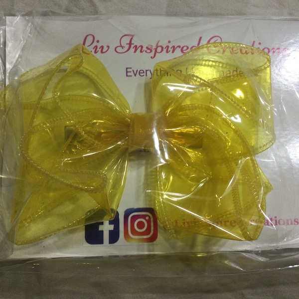 Jelly Hair Bows - Etsy