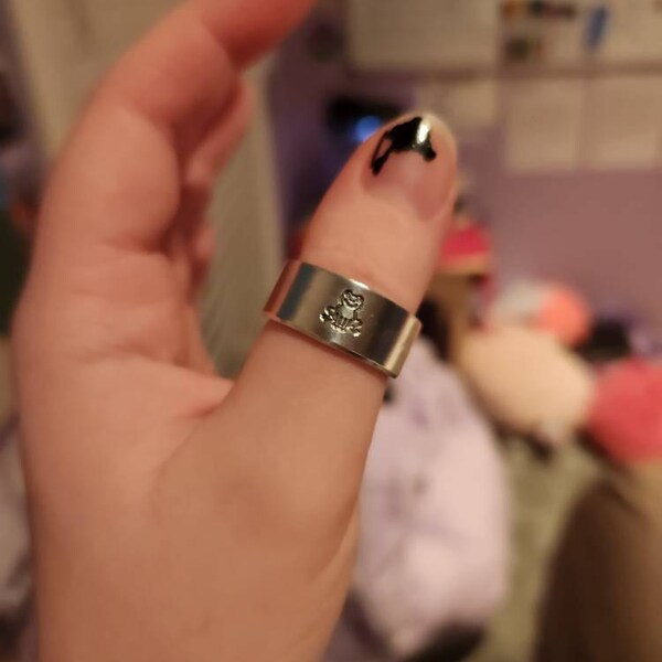 P4L / Pogue for Life / Outer Banks / Hand Stamped Metal Ring / Secret ...