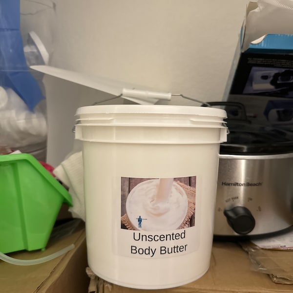Gallon Unscented Body Butter Wholesale Bulk | Gifts for Her, Him, Gift ...