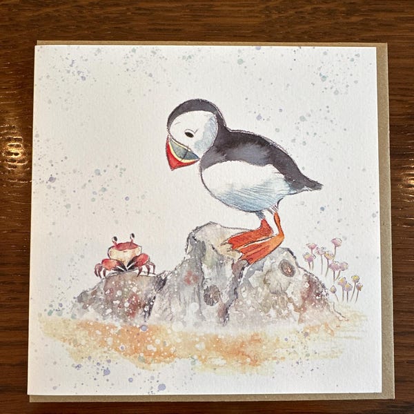 Thank You Card Quality Greeting Card Charming Dog Illustration ...