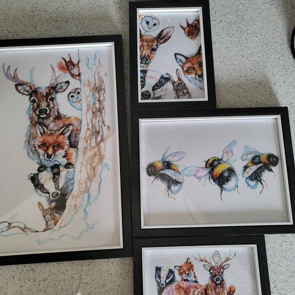 Squirrel,home Decor,wall Art,poster,nursery Decor,gift for Women,gift ...