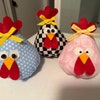 DIY Hen and Chicken, PDF Sewing Patterns & Instructions, Easter ...