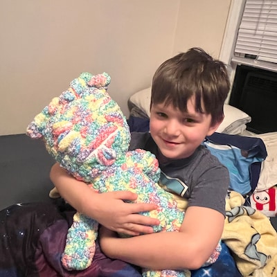 Wally the Waffle Stick Crochet Pattern - Etsy