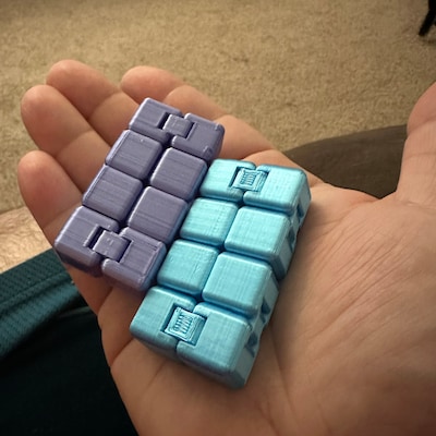 Mini Infinity Cube Fidget Toy - Etsy