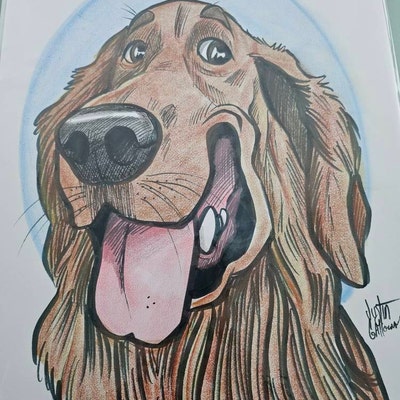 8 Faces Caricature Drawing Portrait - Etsy