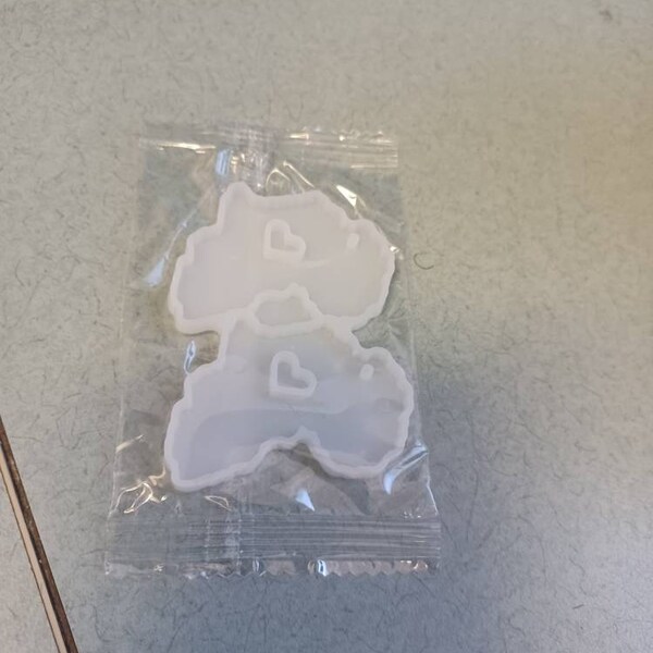 Space Alien Aliens UFO Halloween Slime Polymer Clay Slice for Snowglobe ...